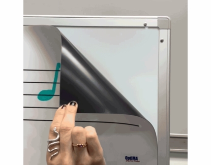 Portable Whiteboard with Custom Printed Dry Erase Magnets