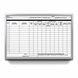 Custom Printed Process Capacity Dry Erase Boards | Production Whiteboards