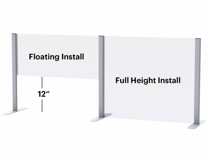 Protective Desk or Counter Shield