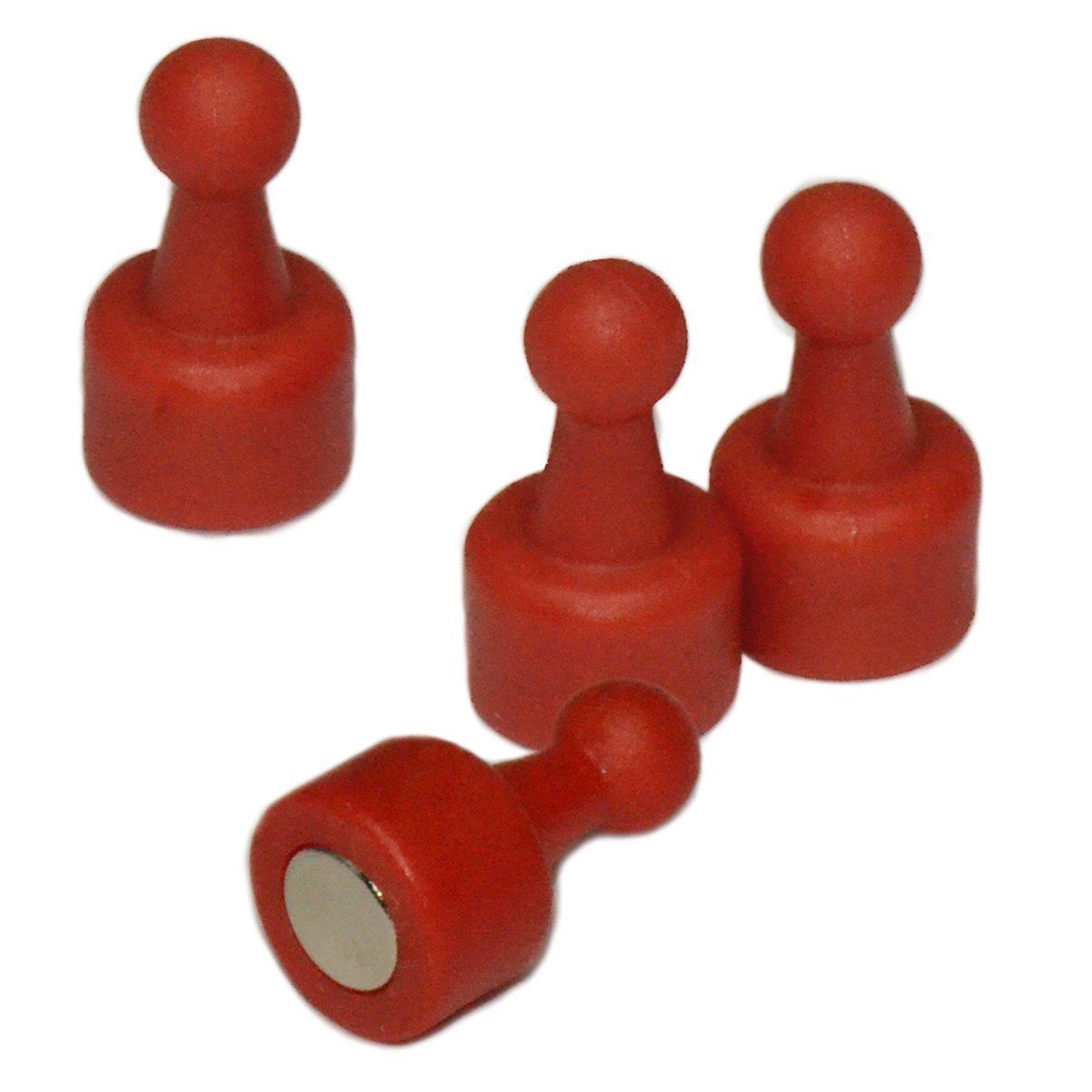 Red Push Pin Magnet | 3/4" Neodymium Magnet