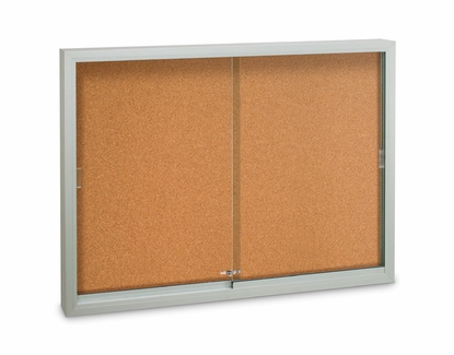 Sliding Glass Enclosed Bulletin Boards