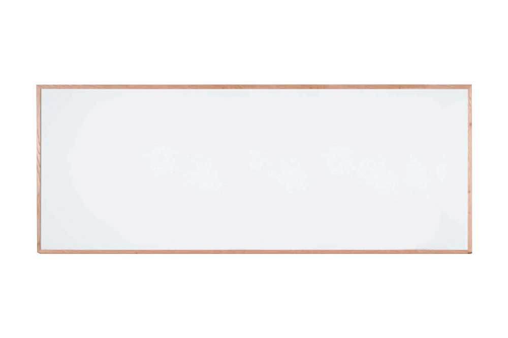 Solid Oak Framed Porcelain Steel Whiteboard