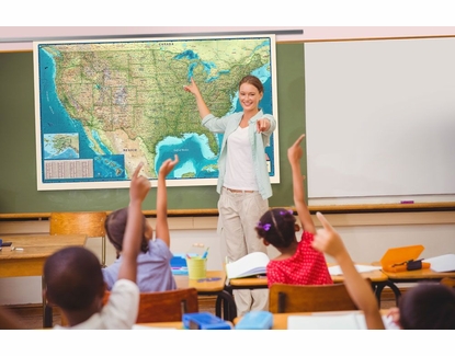 Tackless Paper Display Rails