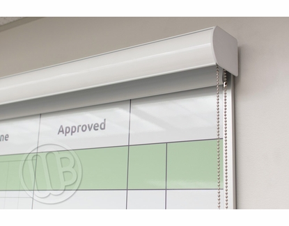 Whiteboard Privacy Screen by HideAway | Pull Down Screen | OptiMA