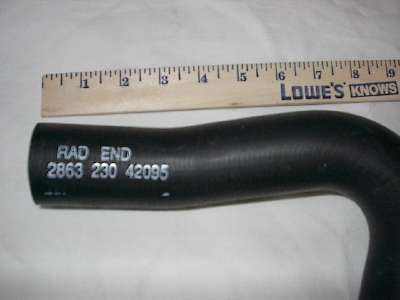 67-70 HEMI Upper Radiator Hose Vintage Print 2863230