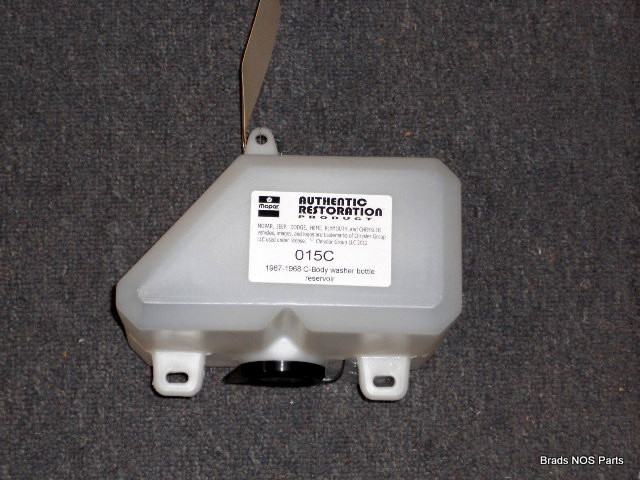 New MoPar 1967-68 C&D Body Plymouth Dodge Chrysler Washer Reservoir 2809015