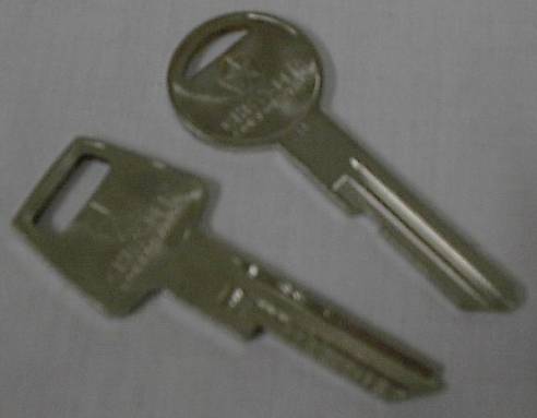 NOS 67-68 Genuine MoPar Key Blanks!