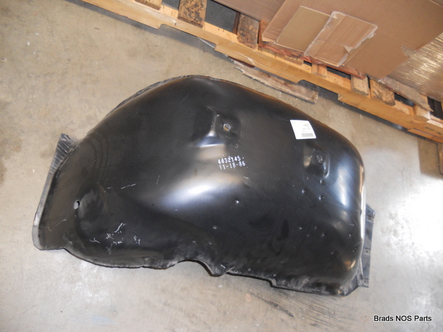 NOS Mopar 1972-1987 D,W Dodge Trucks LH INNER FRONT FENDER PANEL 4432145