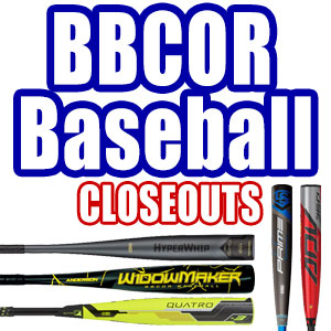 CLOSEOUTS: Adult BBCOR Baseball Bats
