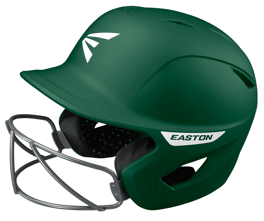 Easton Ghost Matte Dark Green Fastpitch Helmet w/Mask GHOSTMT-DG