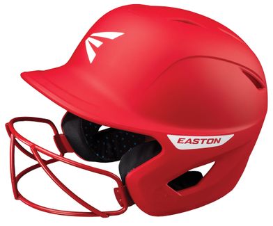 Easton Ghost Matte Red Fastpitch Helmet w/Mask GHOSTMT-RD