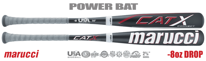 Sale! Buy Marucci CATX Connect 2-5/8" Youth USA Bat MSBCCX8USA -8oz ...