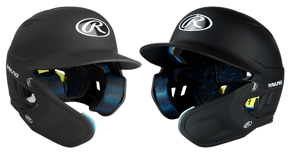 Rawlings MACH Adjust Matte Black Helmet w/Extension MA07J-MBK-ADJ