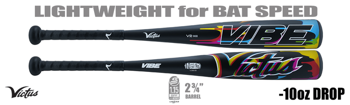 Sale! Buy Victus VIBE 2-3/4" Junior Big Barrel USSSA Bat VJBBVIB -10oz ...