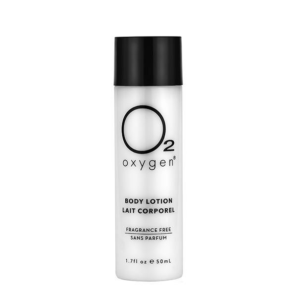O2 Oxygen Fragrance Free Body Lotion 1.7 Oz