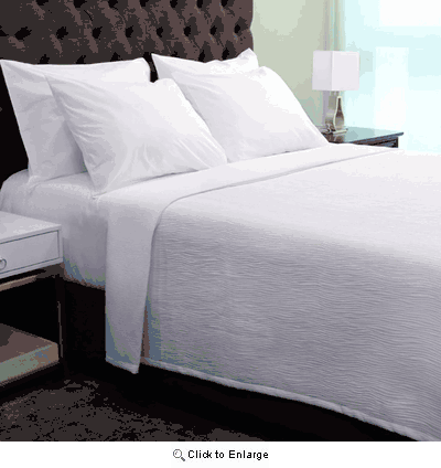 Puff Jacquard Ripple Weave Top Sheet By Berkshire