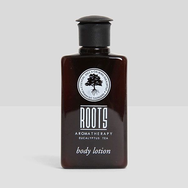 Roots Aromatherapy Body Lotion Flip Cap Bottle 1.5 Oz