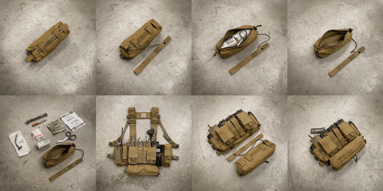Exclusive Mayflower Removable Med Pouch for UW Gen IV Chest Rig