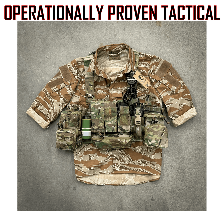 OPERATIONALLY PROVEN TACTICAL GEAR High quality, Operator tested gear.