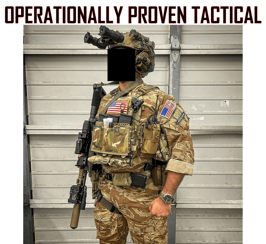 OPERATIONALLY PROVEN TACTICAL GEAR High quality, Operator tested gear.