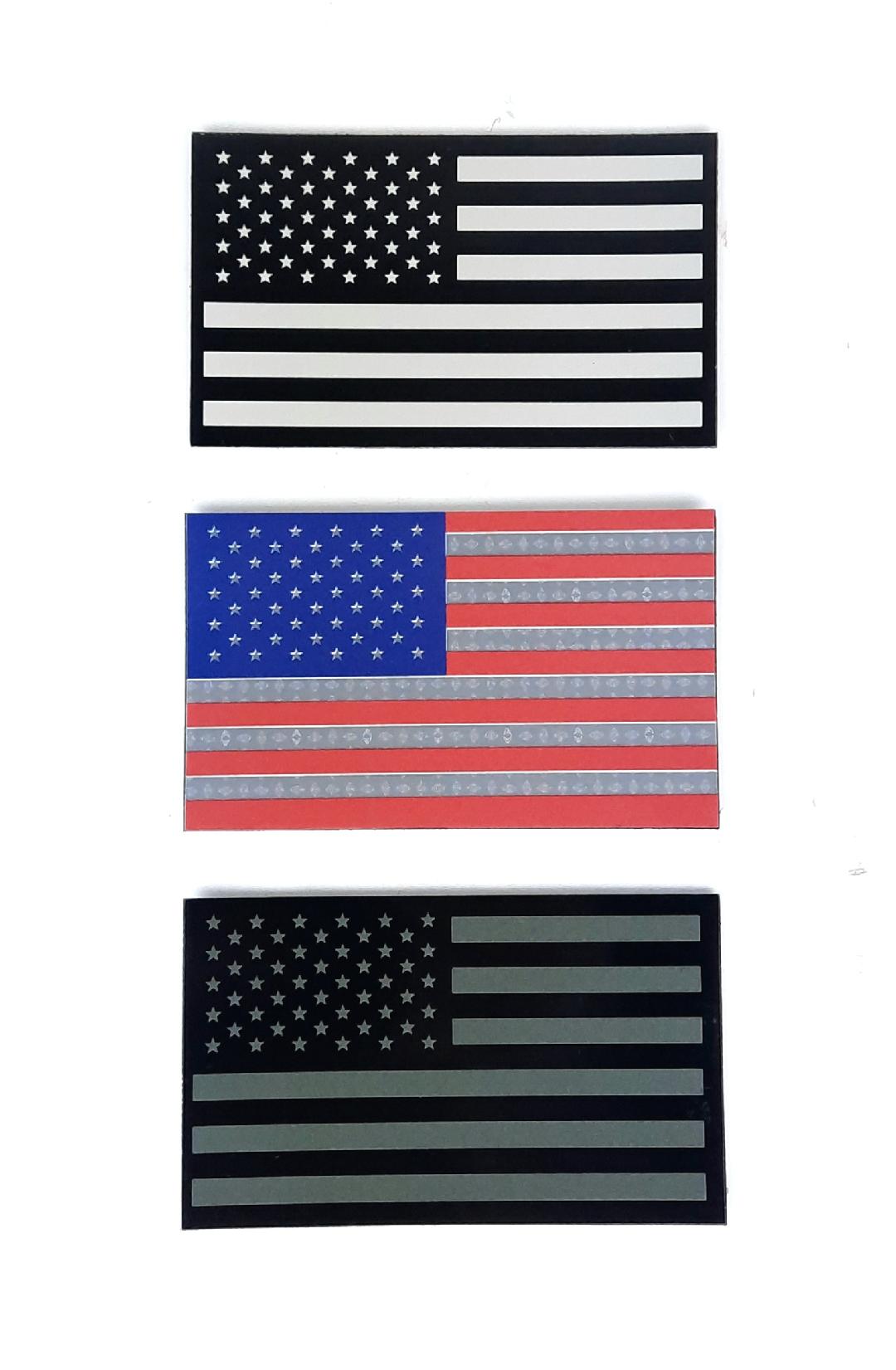 IR.TOOLS Large Infrared IR US Flag Patch (R)