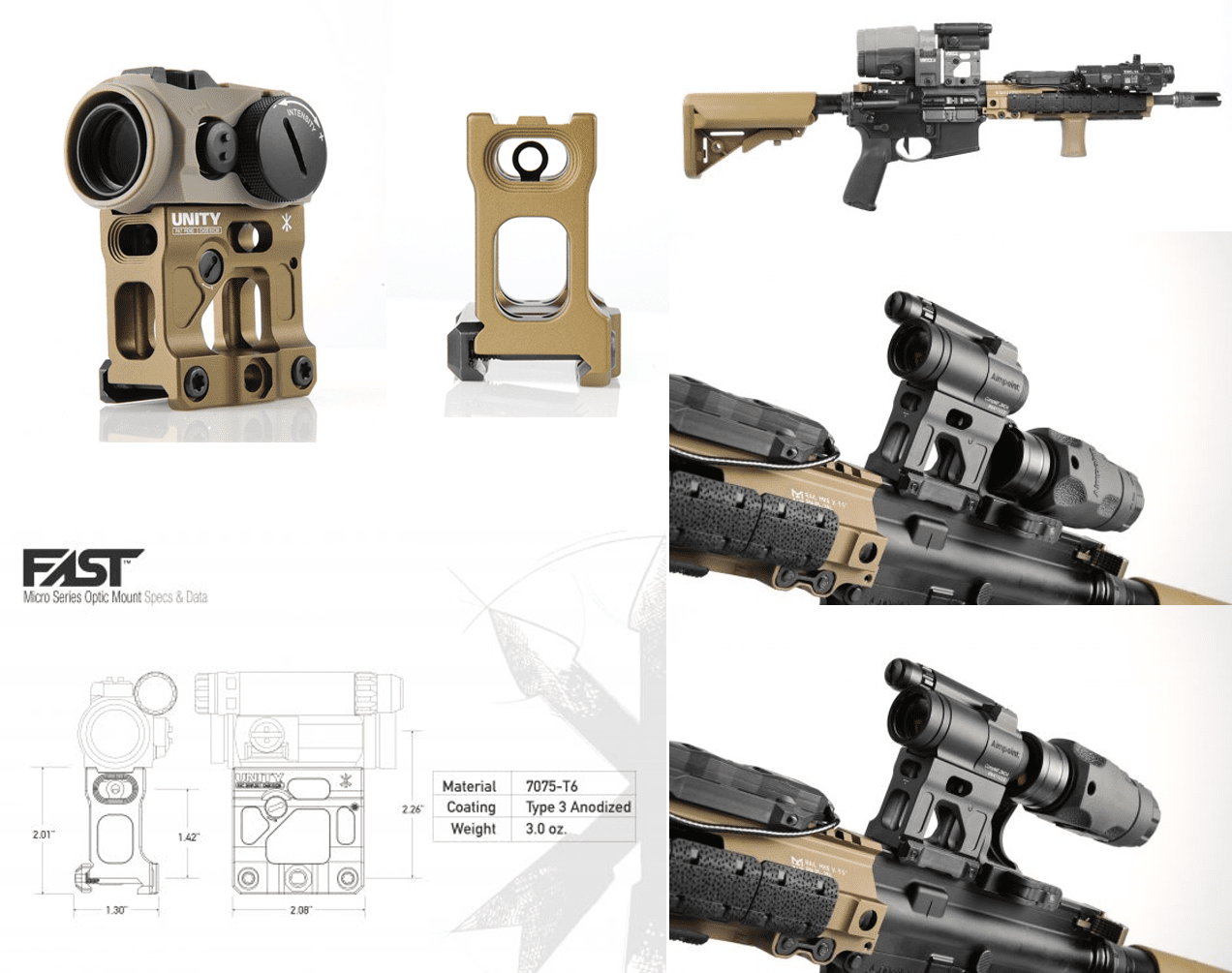Unity Tactical FAST Micro Mount (R)