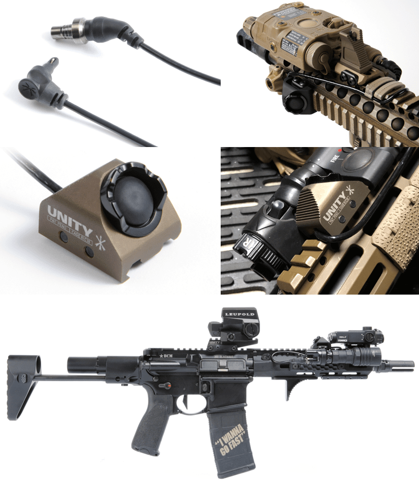 Clearance Unity Tactical Hot Button – Picatinny Rail Mount (R)