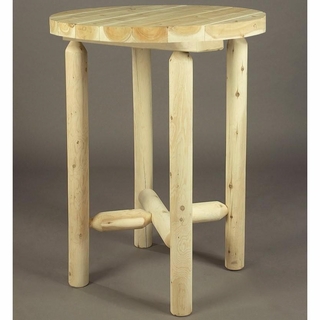Cedar Wood Log-Style Chairs, Tables and Furniture