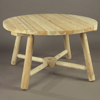 Cedar Wood Log-Style Chairs, Tables and Furniture