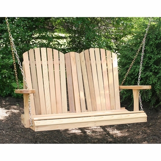 Cedar Wood Porch Swings, Chair Swings and Kits