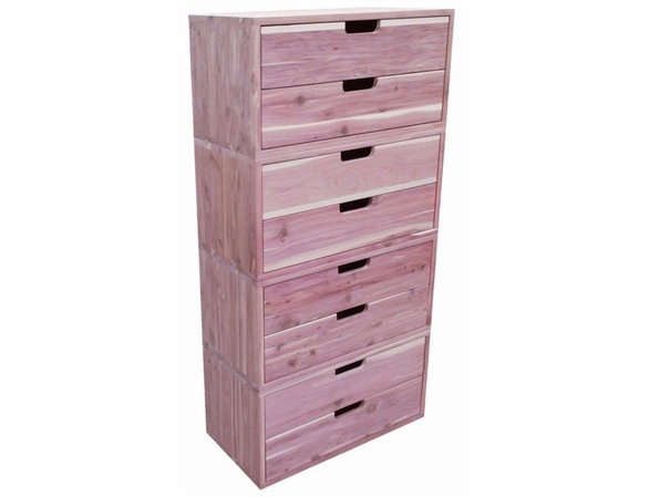 Cedar Closet 4 Piece Closet System Group - Exclusive Item