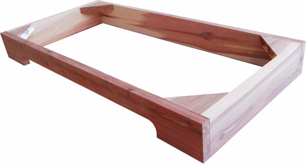 Cedar Closet Contoured Base - Exclusive Item