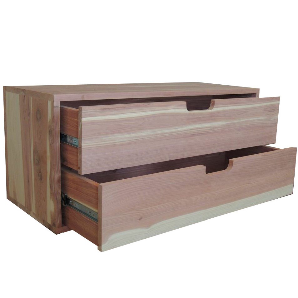 Cedar Closet Organizer: 7 Pc Open Stackable Closet System