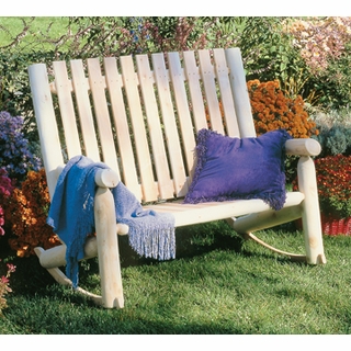 Cedar Wood & Wooden Outdoor Rocking Chairs & Benches