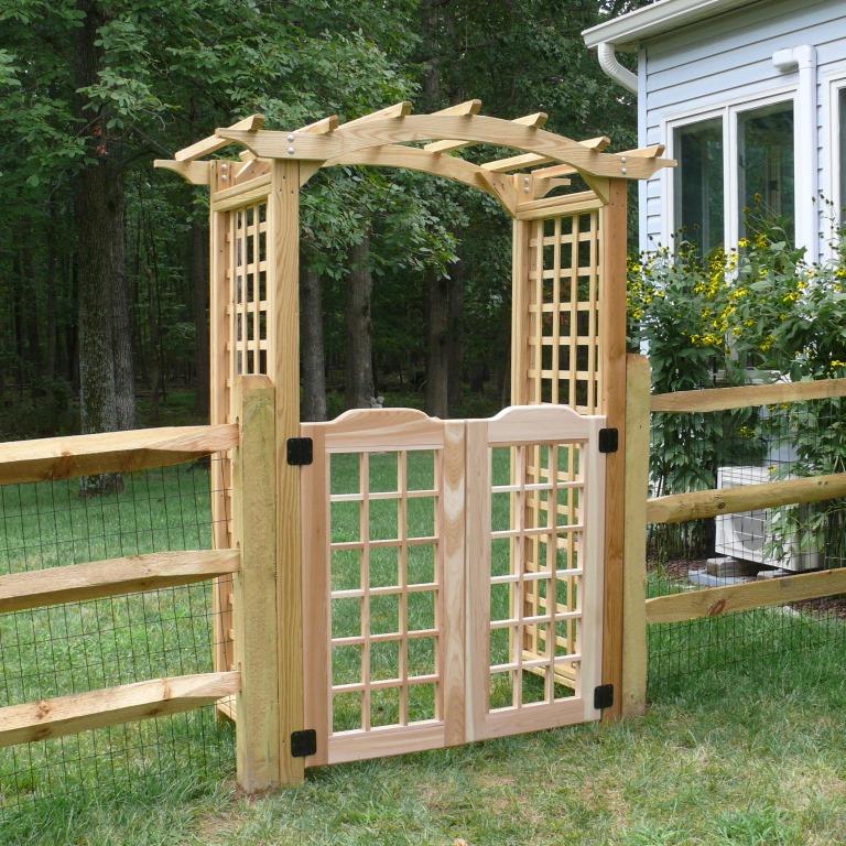 Cedar Wood Estate Gate – CedarwoodFurniture.com