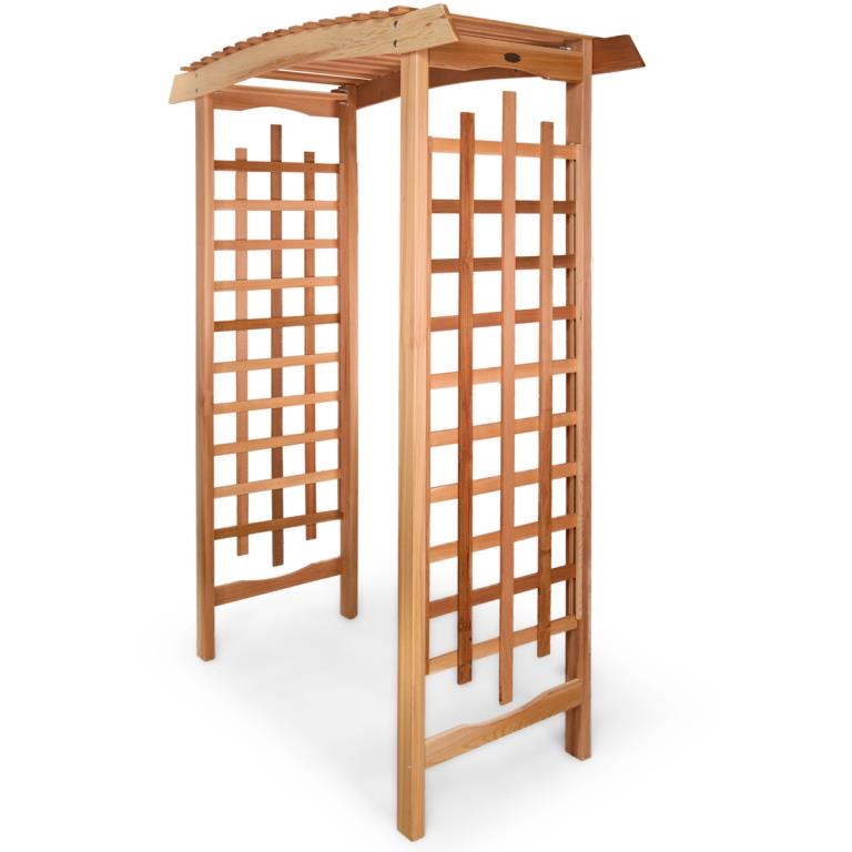 Cedar Garden Arbor Kit|Comes With A Bench (Optional)