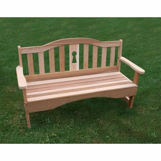 Cedar Wood Garden Benches, Settees and Kits