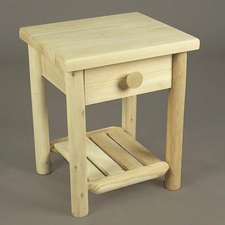 Cedar Wood Log-Style Chairs, Tables and Furniture
