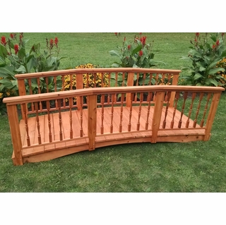 Cedar Wood, Aspen & Pine Garden Bridges and Kits