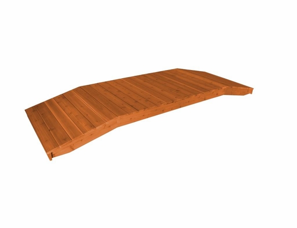 Standard Cedar Plank Garden Bridge