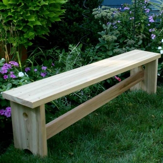 Cedar Wood Garden Benches, Settees and Kits