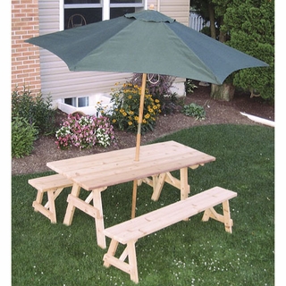 Cedar Wood and Pine Wood Picnic Tables and Dining Tables