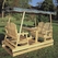 Cedar Wood Garden Chair Double Glider|4 Person Glider Swing