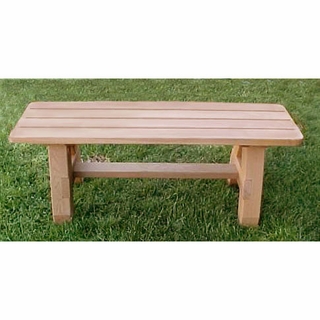 Western Red Cedar Wood Outdoor Benches