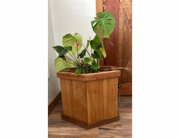 Octagonal Cedar Planter