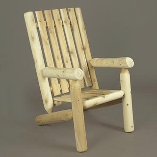 Cedar Wood Log-Style Chairs, Tables and Furniture