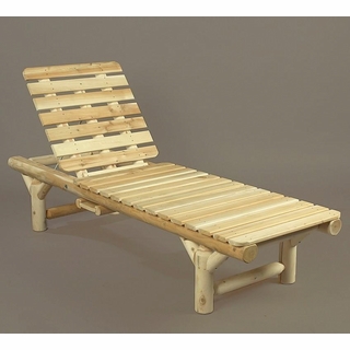 Cedar Wood Log-Style Chairs, Tables and Furniture