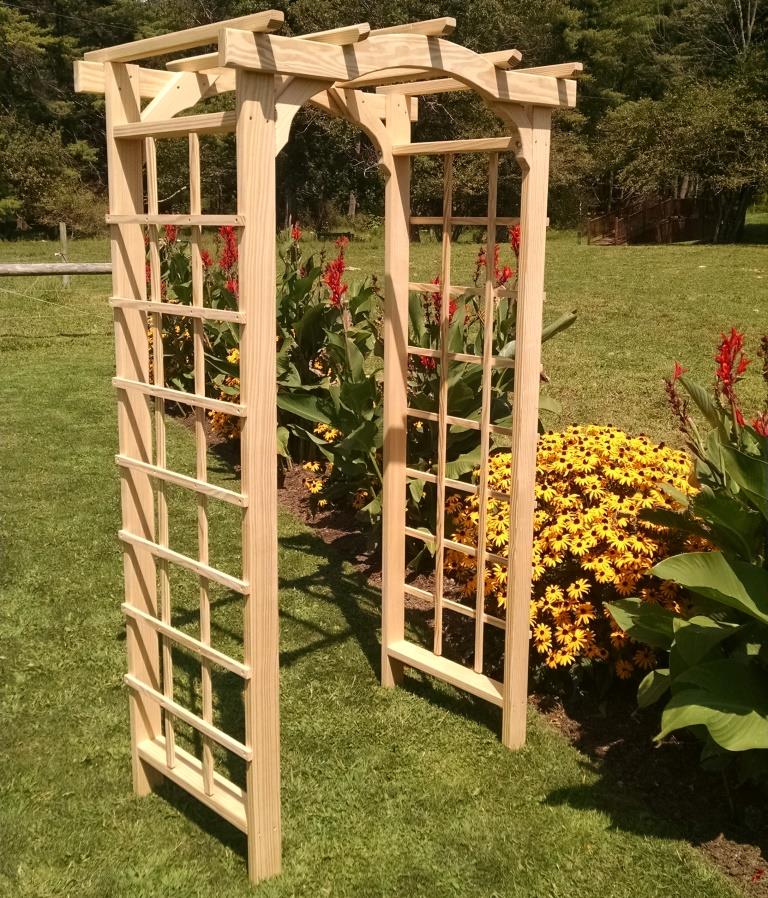 Madison Treated Pine Arch Top Arbor|3' & 4' Variants Available