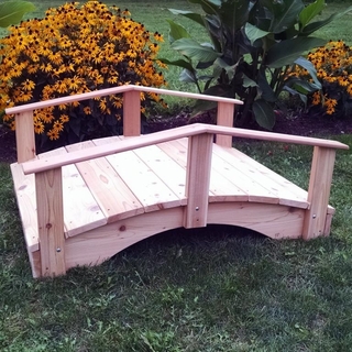 Cedar Wood, Aspen & Pine Garden Bridges and Kits