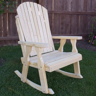 Cedar Wood & Wooden Outdoor Rocking Chairs & Benches